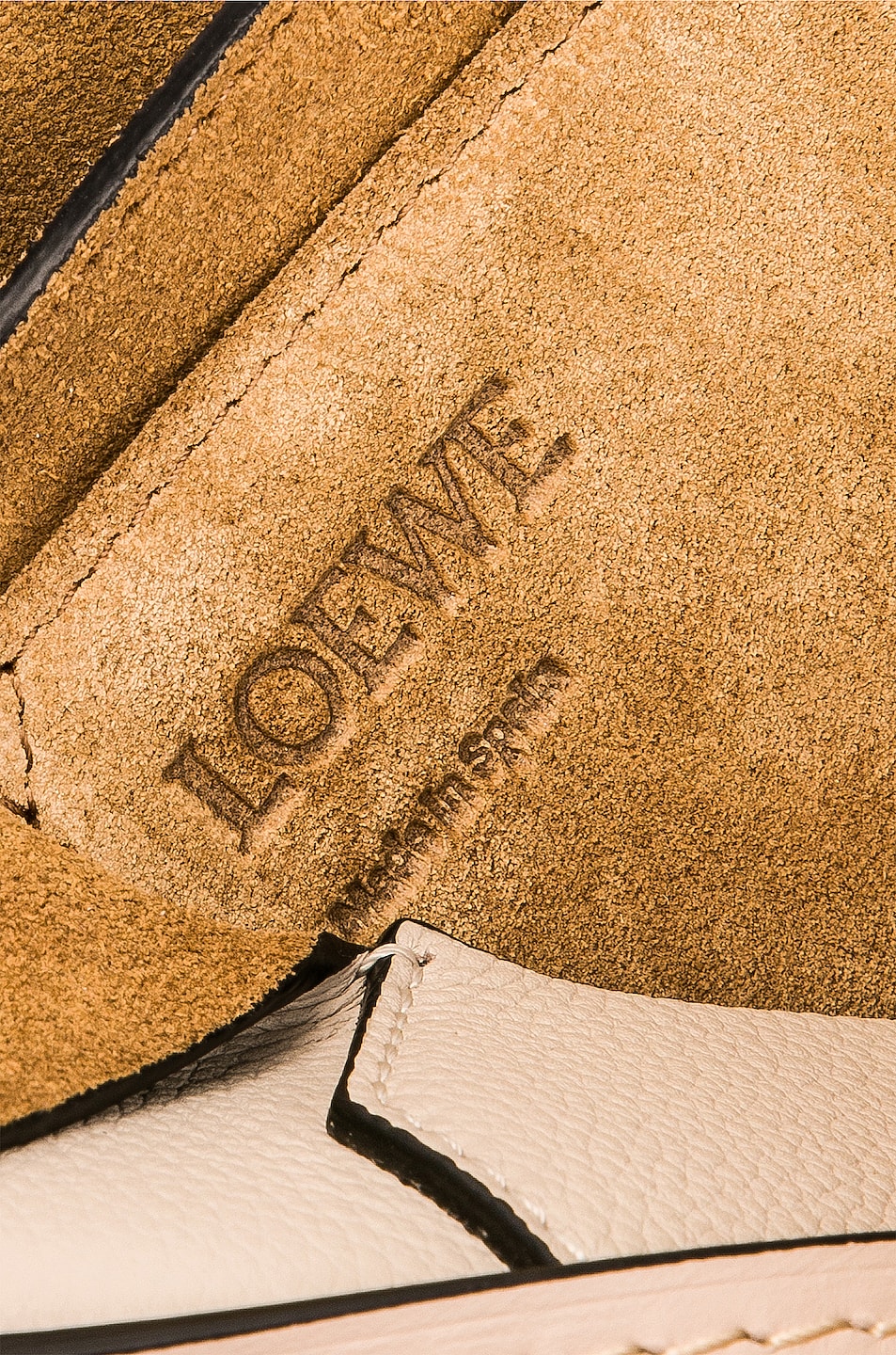 Loewe Gate Small Bag in Light Oak | FWRD