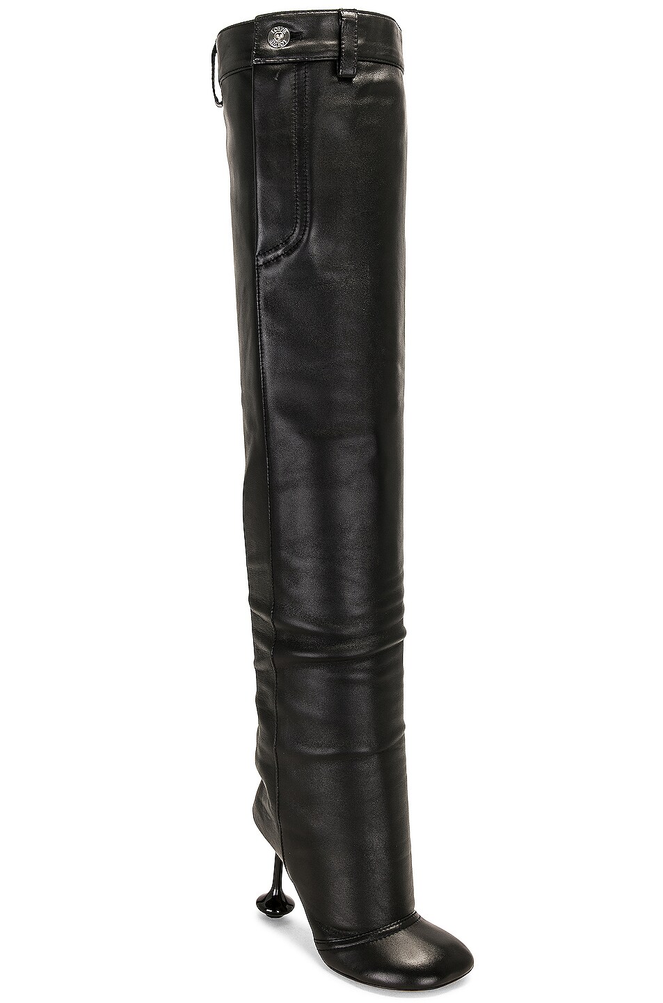 Loewe Toy Panta High Boot in Black | FWRD