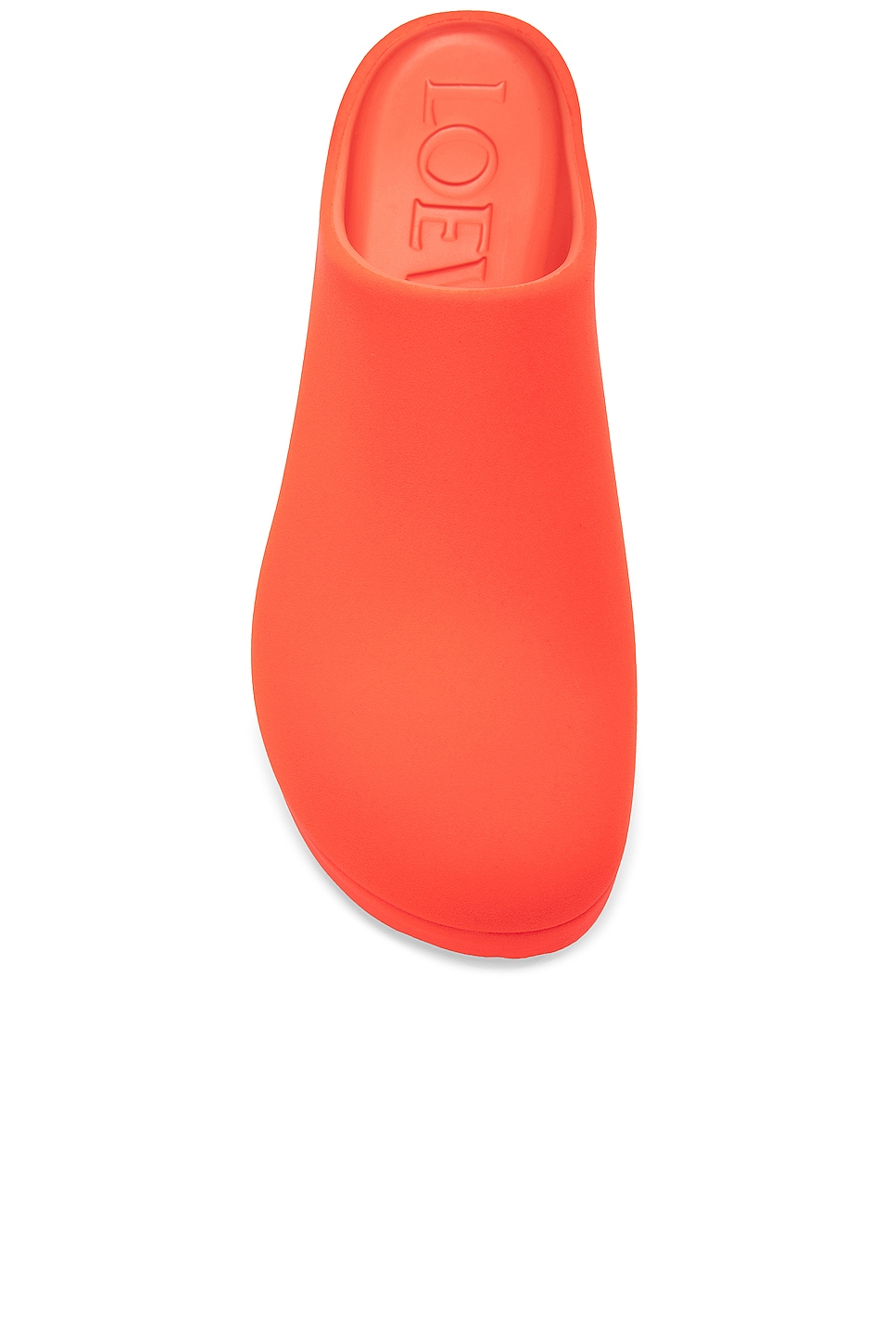 Loewe Terra 90 Foam Clog in Neon Orange | FWRD