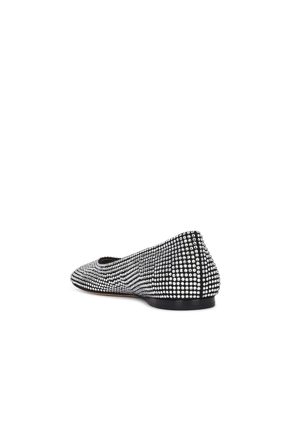 Loewe Toy Strass Ballerina Flat in Black | FWRD