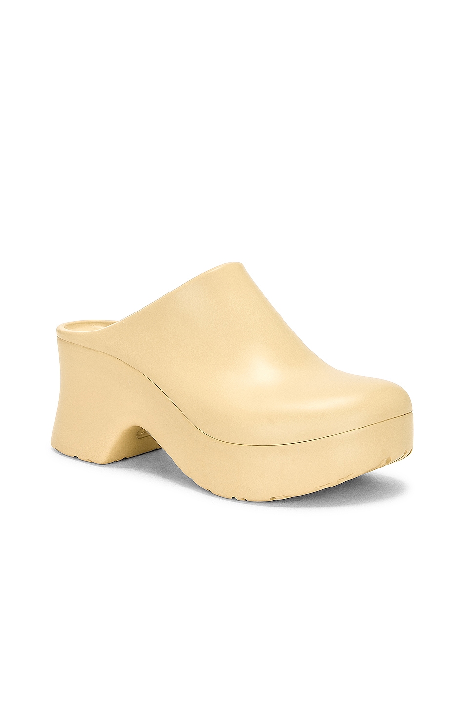 Loewe Terra 90 Foam Clog in Oat Milk | FWRD