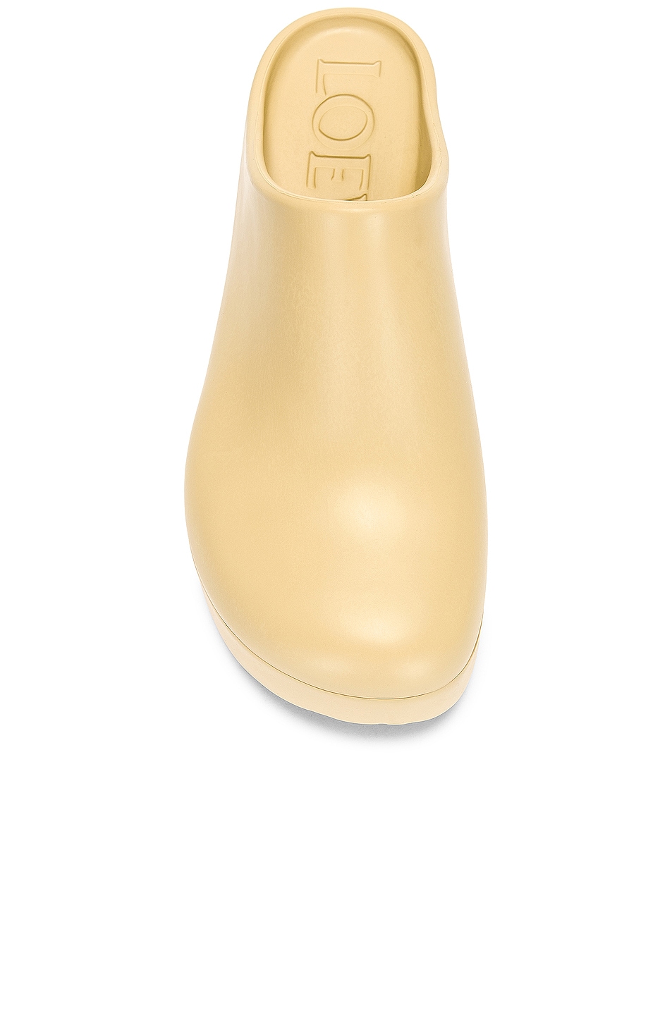 Loewe Terra 90 Foam Clog in Oat Milk | FWRD