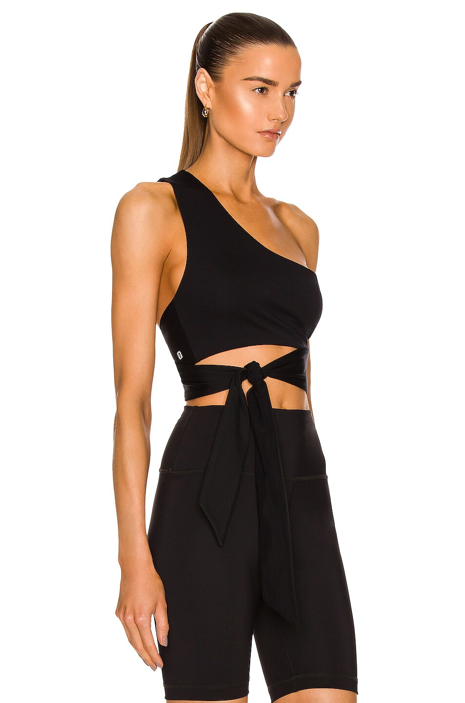 Le Ore Tivoli Wrap Bra in Black | FWRD