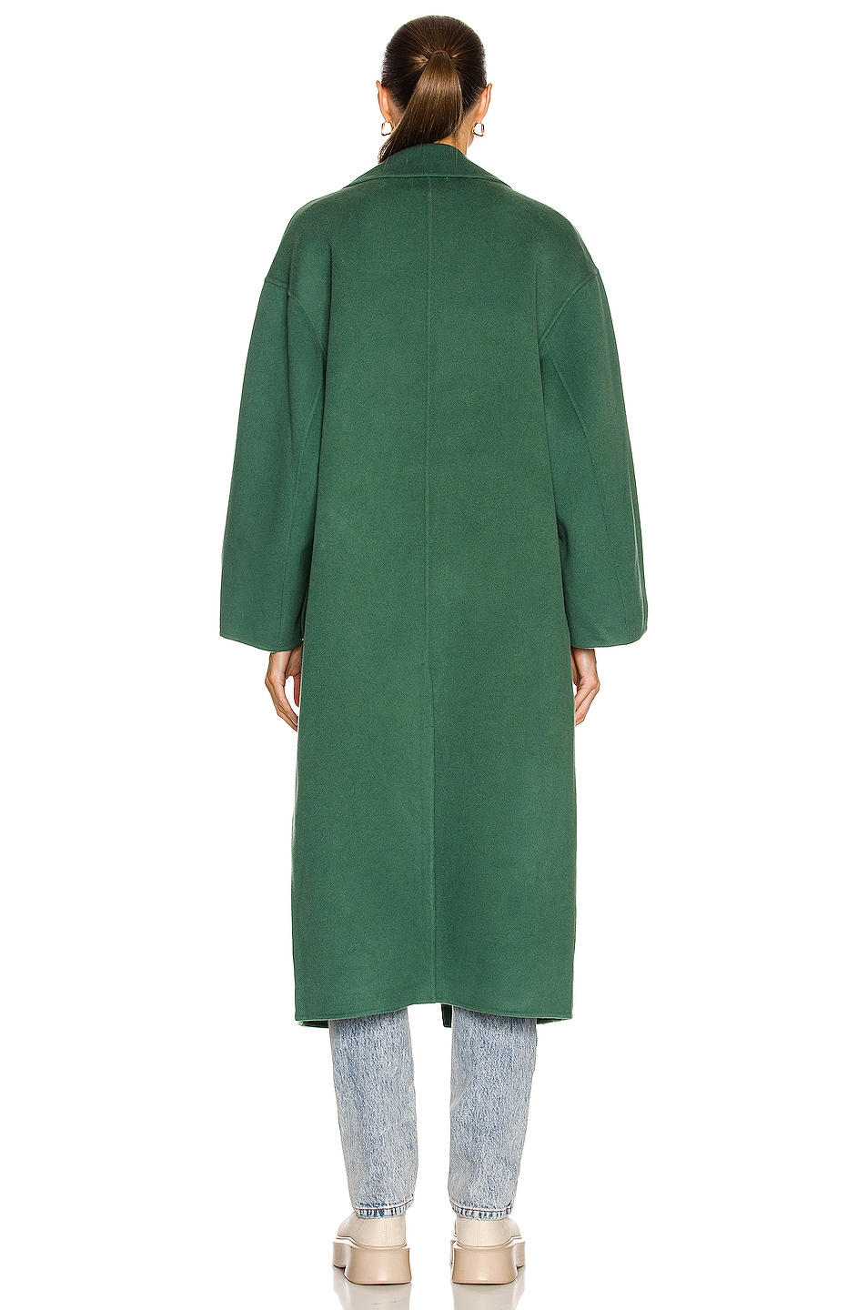 Loulou de Saison Borneo Coat in Green | FWRD