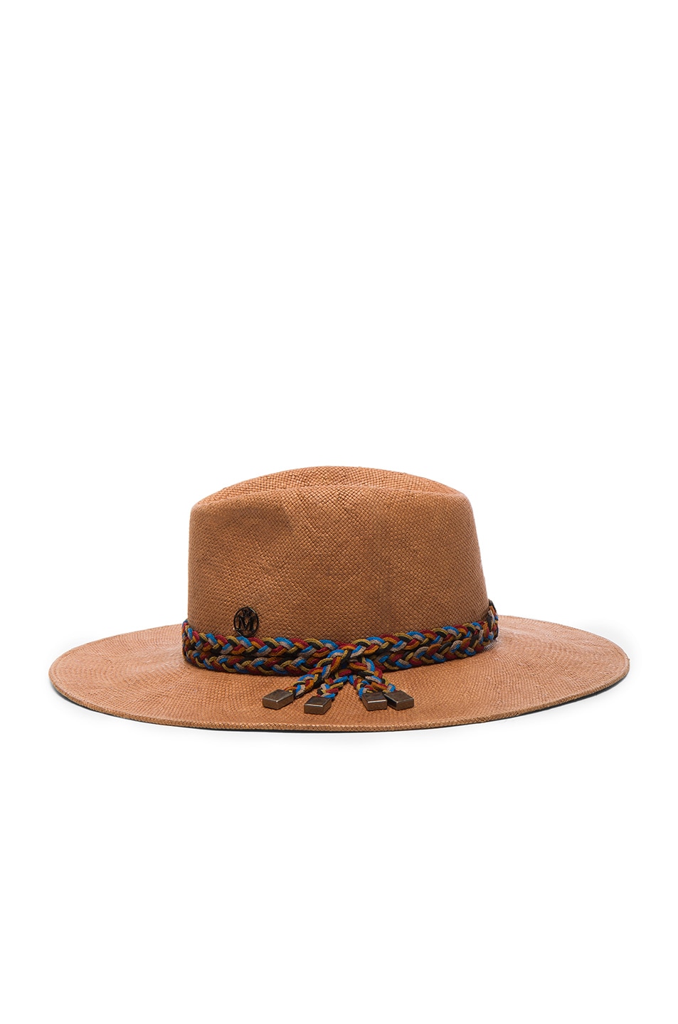 Maison Michel Pierre Hat in Earthy Beige | FWRD