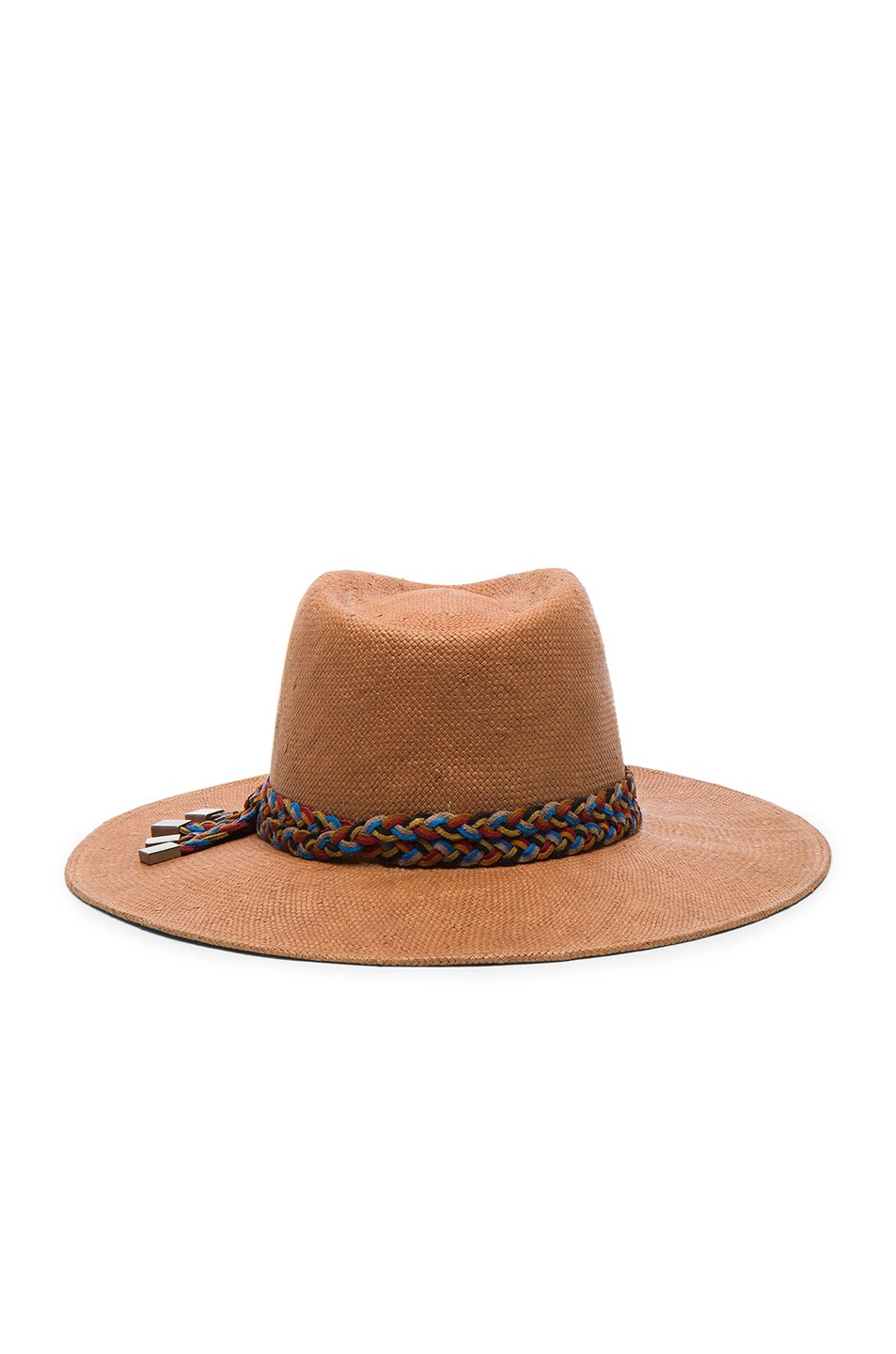 Maison Michel Pierre Hat in Earthy Beige | FWRD