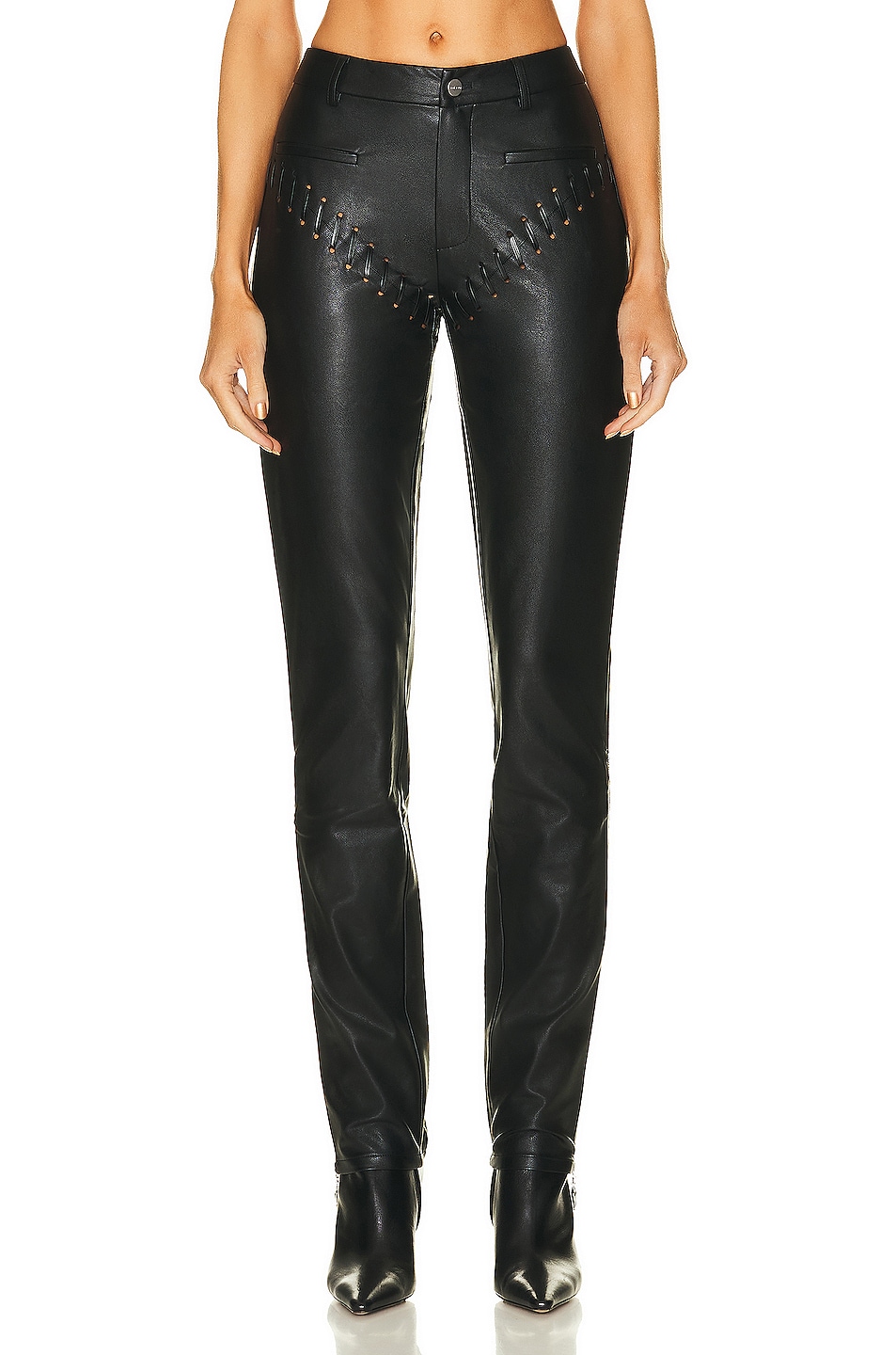 Miaou Jet Pant in Black | FWRD