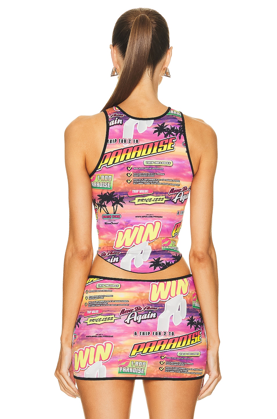 Miaou Jinx Tank Top in Lotto | FWRD