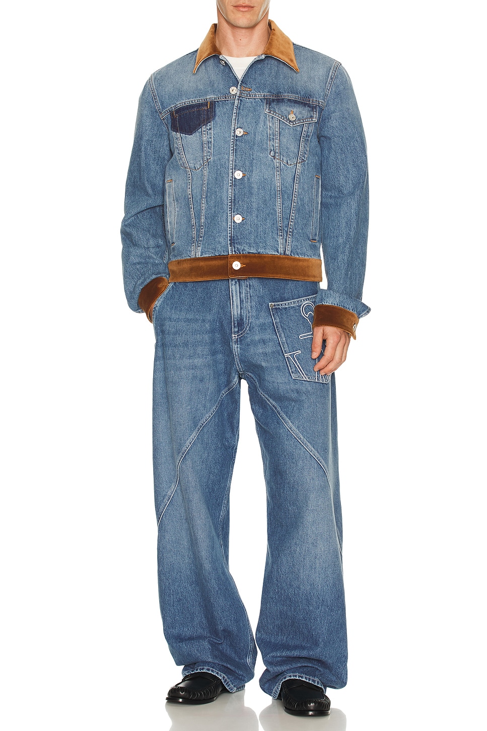 Marni Denim Jacket in Deep Blue | FWRD