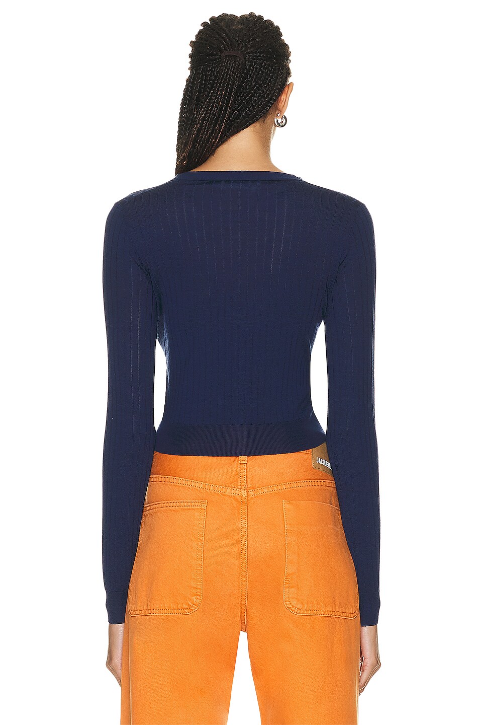Marni Long Sleeve Cardigan in Corn Flower | FWRD