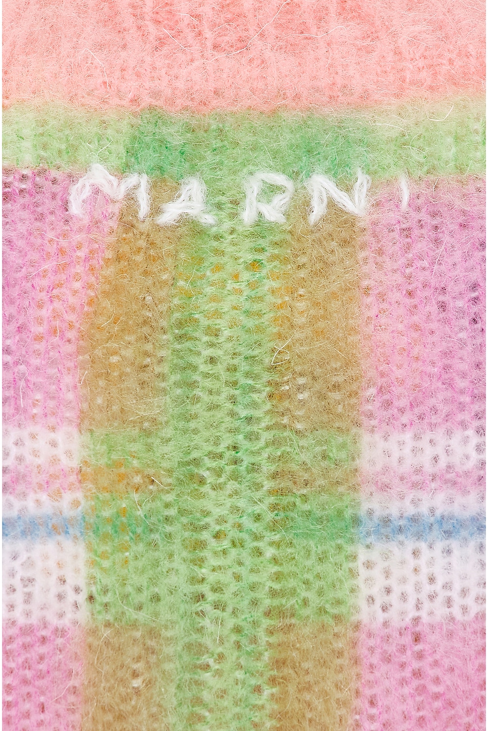 Marni V Neck Sweater in Pink Gummy | FWRD