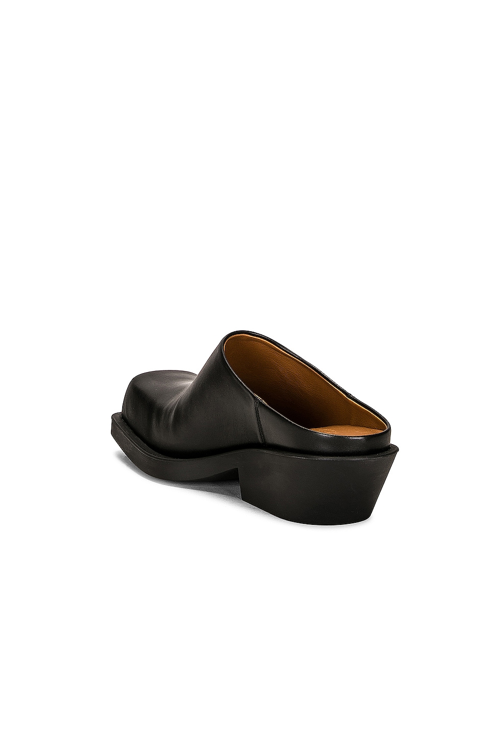 Marni Sabot Square Toe Clog in Black | FWRD