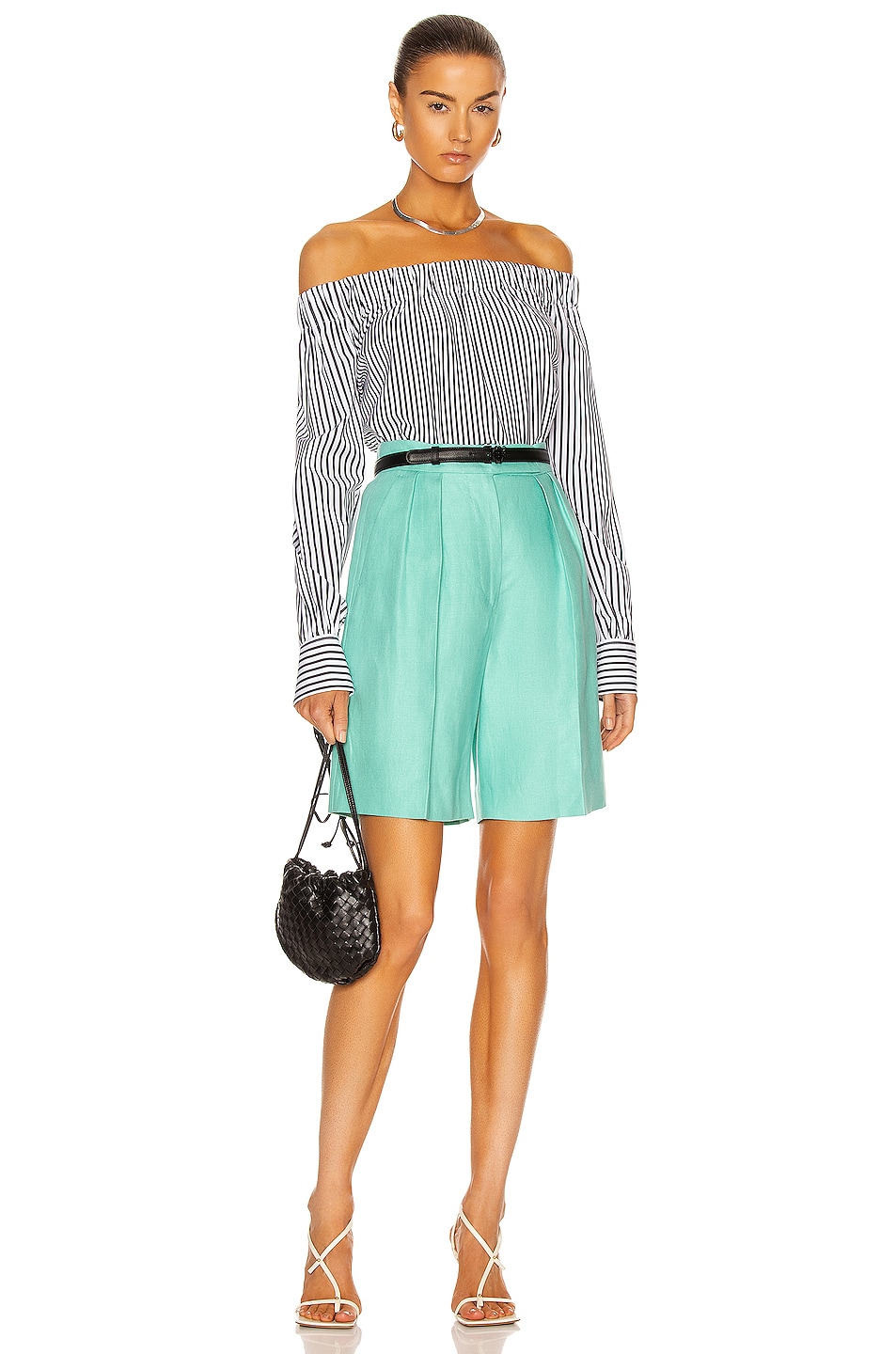Max Mara Rosi Short in Turquoise | FWRD
