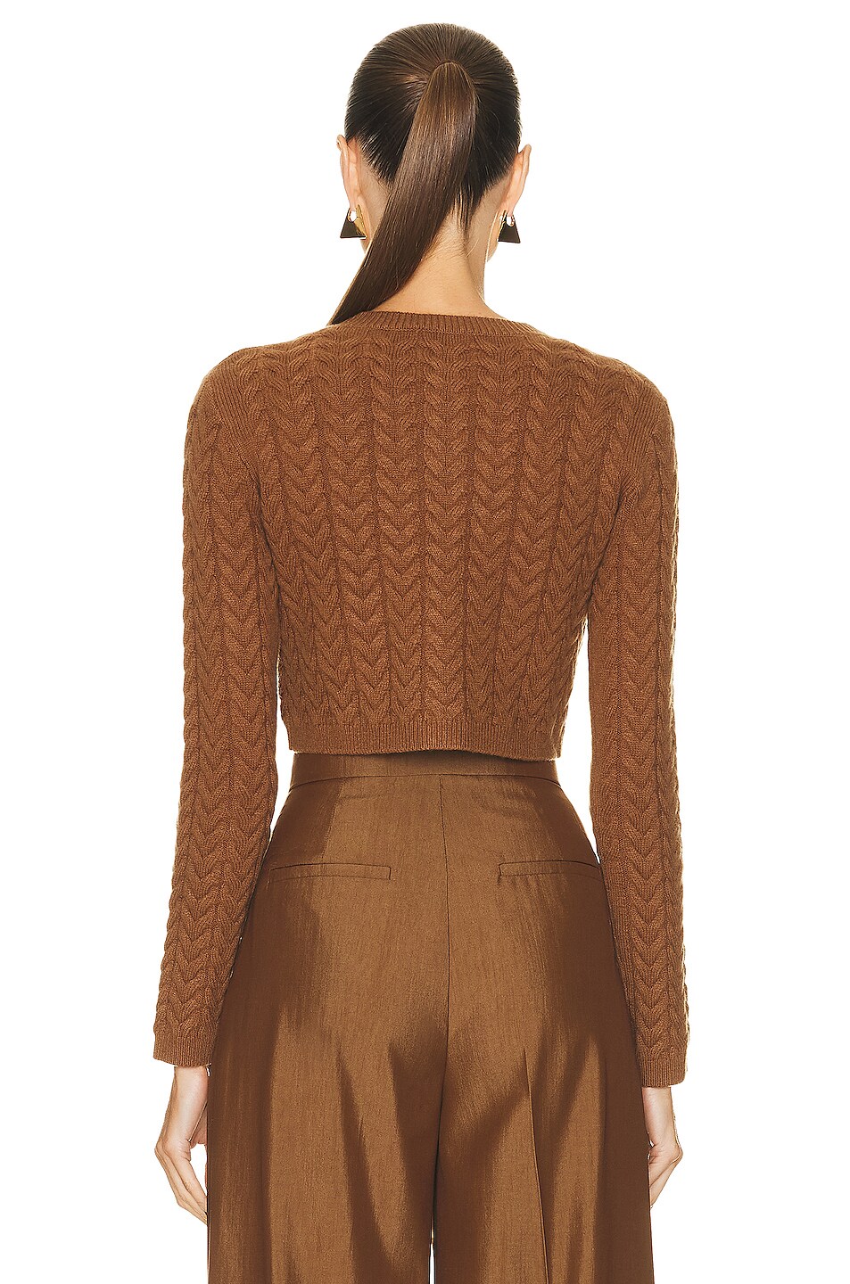 Max Mara Siamese Sweater in Hazelnut | FWRD