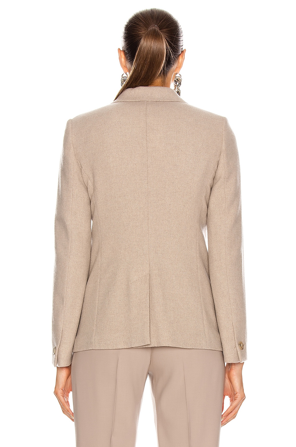 Max Mara Cashmere Pecora Blazer in Beige | FWRD
