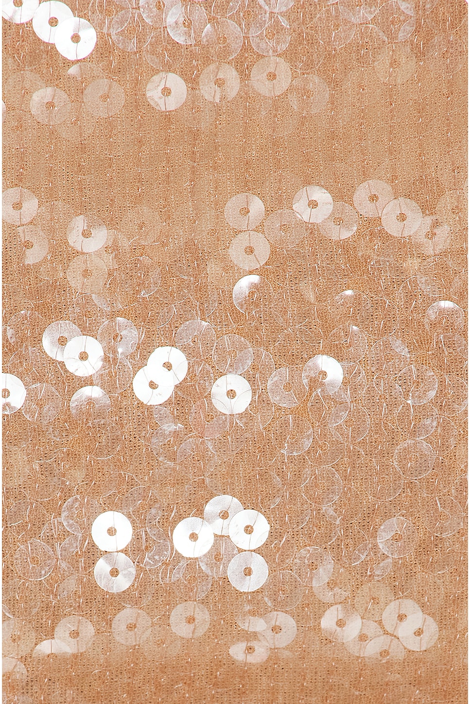 MACH & MACH Sequin Corset Mini Dress in Nude | FWRD