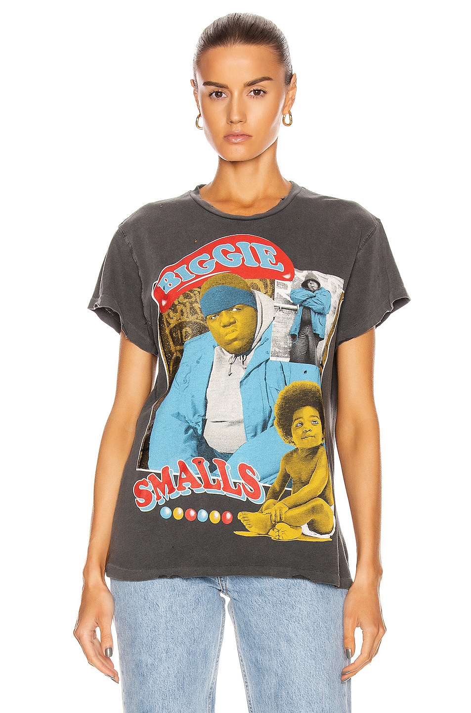 Madeworn Biggie Smalls Tee in Black Pigment | FWRD