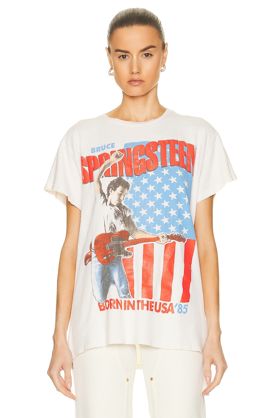 Madeworn Bruce Springsteen T-shirt in White | FWRD