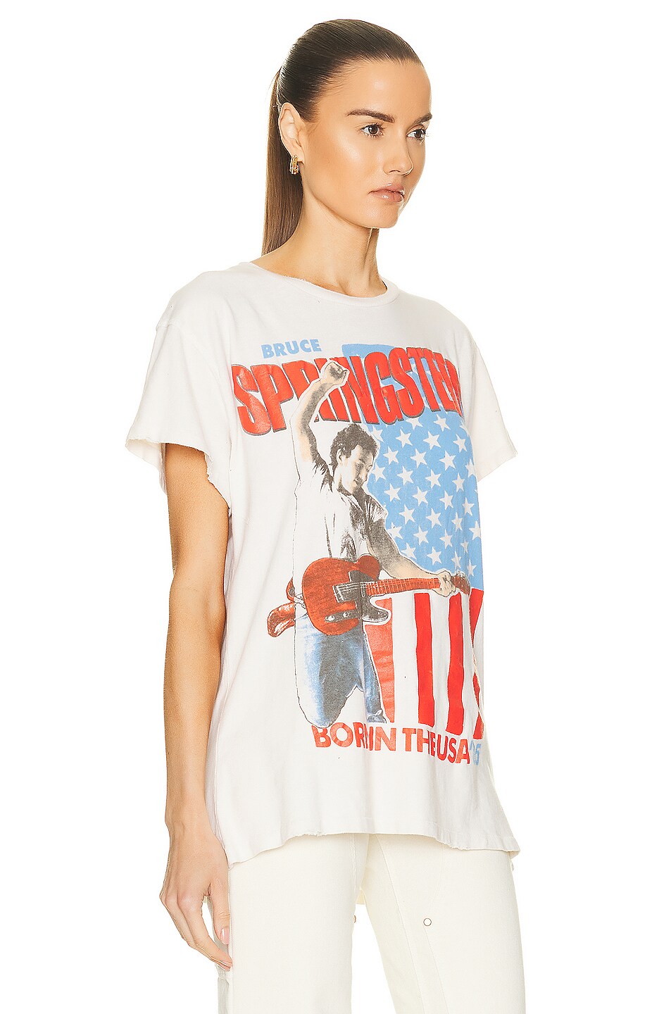 Madeworn Bruce Springsteen T-shirt in White | FWRD