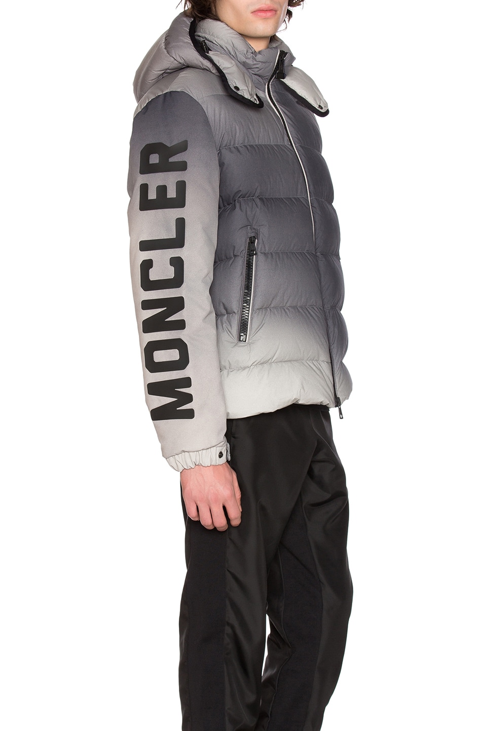 Moncler x Off White Enclos Jacket in Grey | FWRD