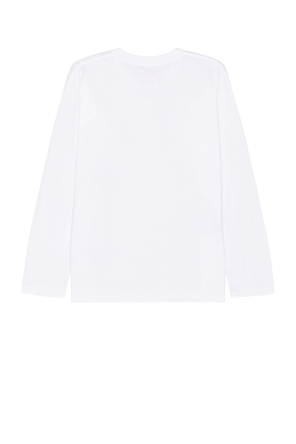 MM6 Maison Margiela Zip Tee in White | FWRD