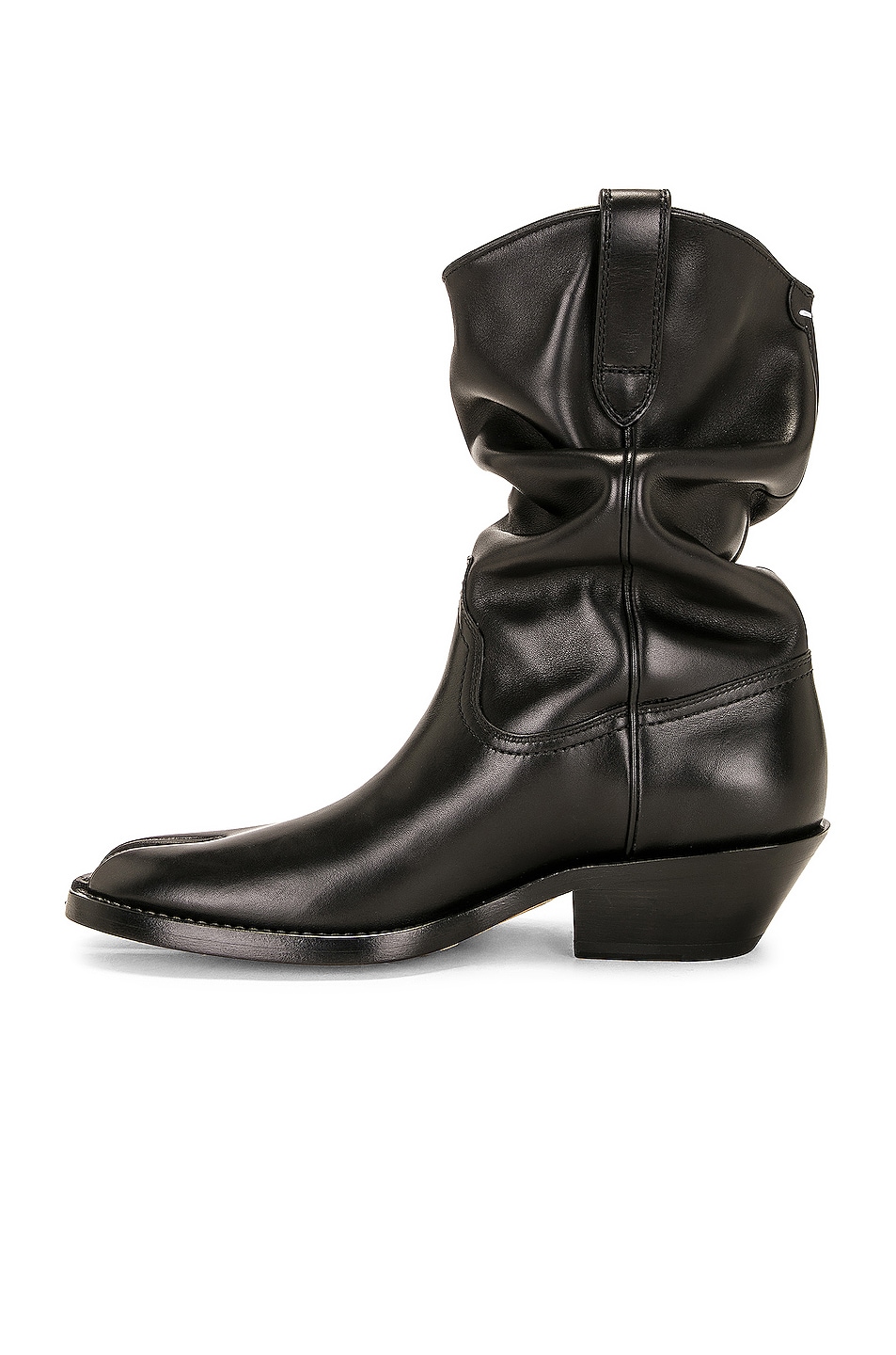 Maison Margiela Tabi Western Boot in Black | FWRD