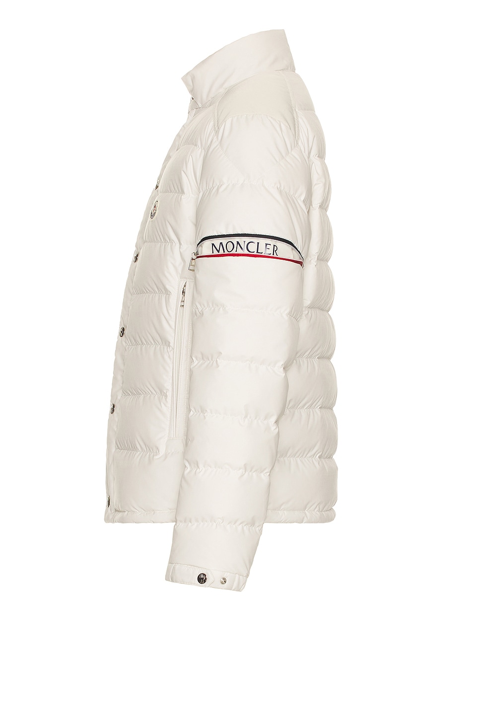 Moncler Colomb Jacket in Silk White | FWRD