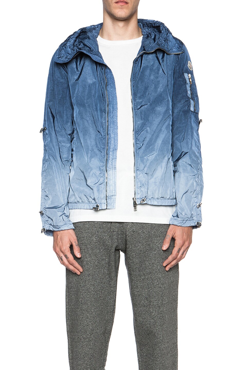 Moncler Venant Polyamide Jacket in Navy | FWRD