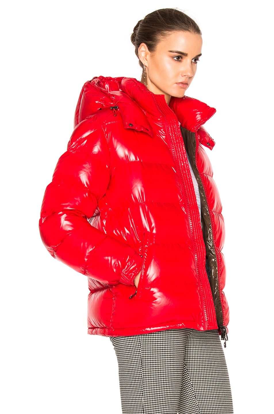 Moncler Maya Jacket in Red | FWRD