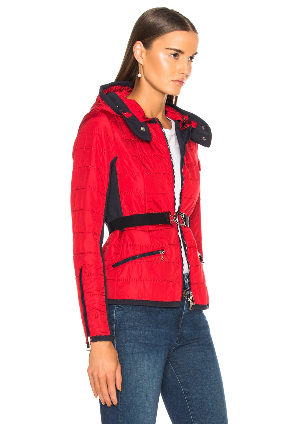 Moncler Andradite Jacket in Red | FWRD
