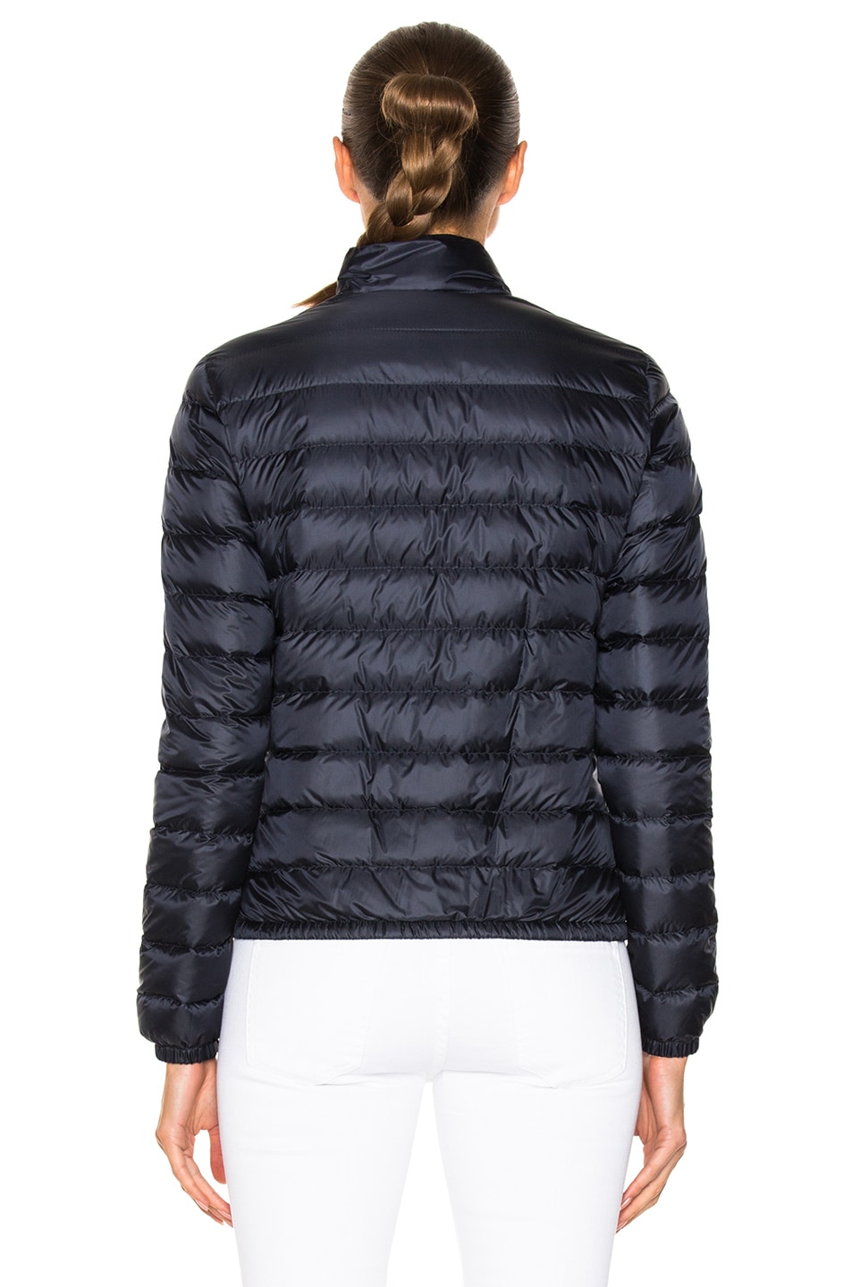 Moncler Lans Polyamide Jacket in Navy | FWRD