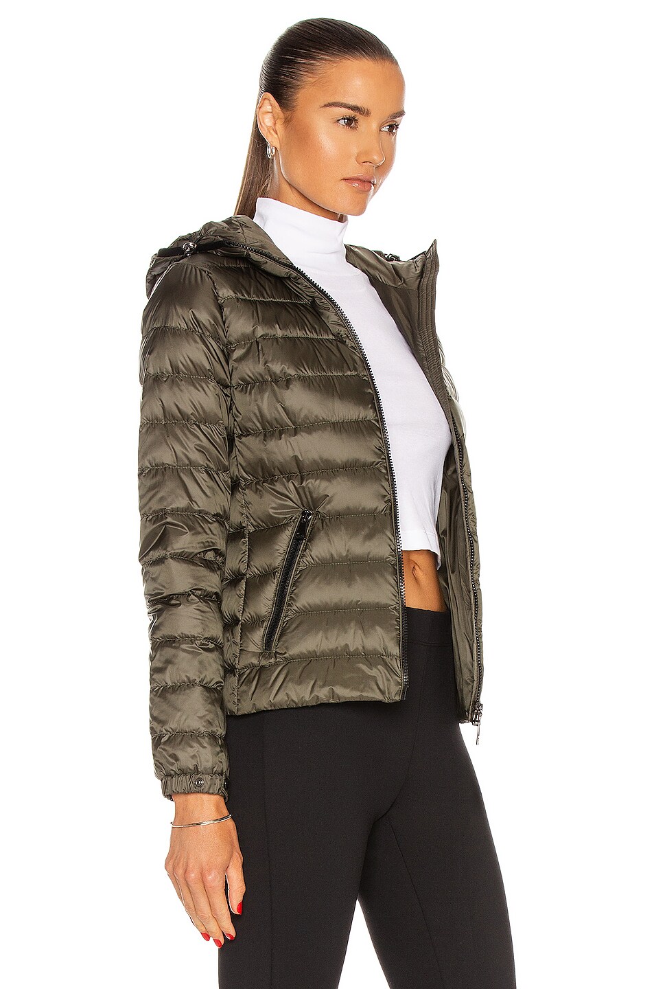 Moncler Bles Giubbotto Jacket in Military | FWRD