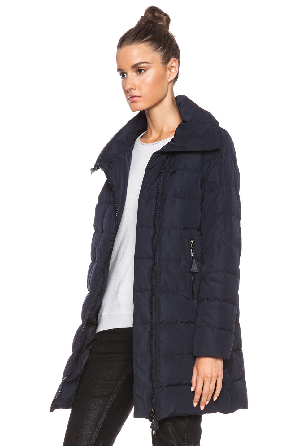 Moncler Gerboise Jacket in Navy | FWRD