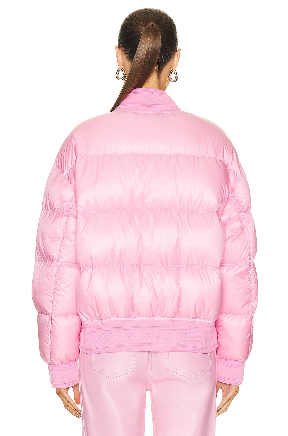 Moncler Merlat Bomber Jacket in Pink | FWRD