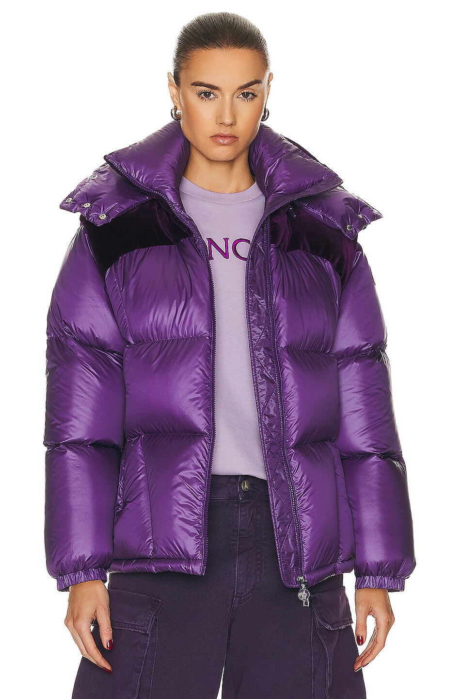 Moncler Meandre Jacket in Purple | FWRD