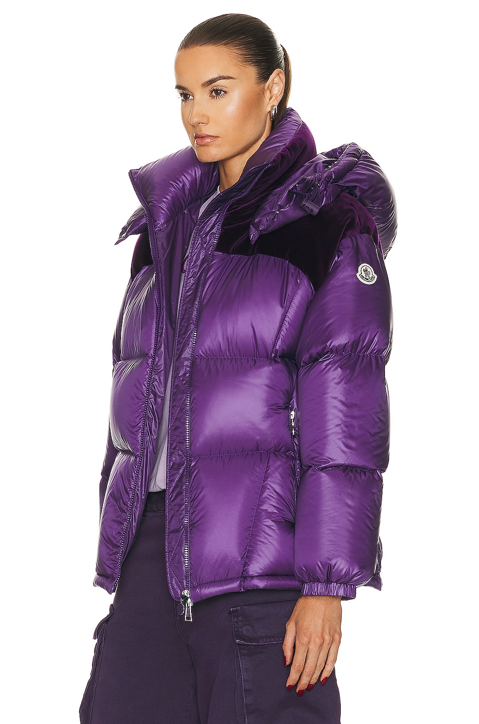 Moncler Meandre Jacket in Purple | FWRD