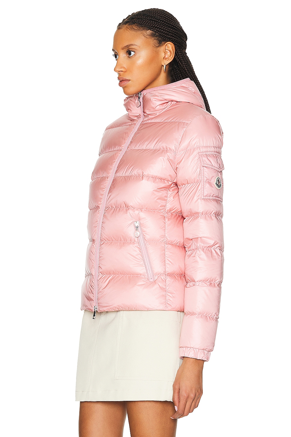 Moncler Gles Jacket in Pink | FWRD