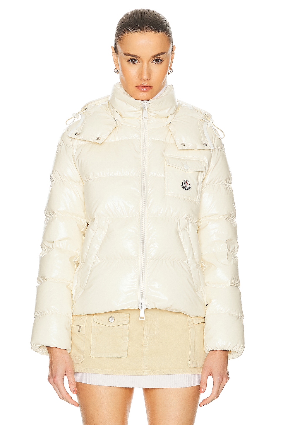 Moncler Andro Jacket in Light Yellow | FWRD