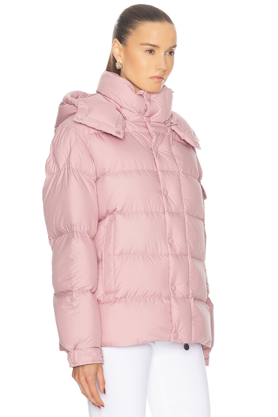 Moncler Maya 70 Jacket in Open Pink | FWRD