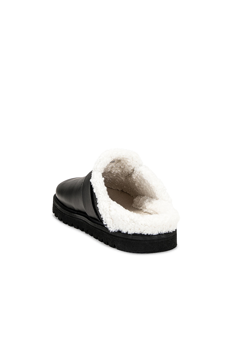 Moncler Bell Mule in Black | FWRD