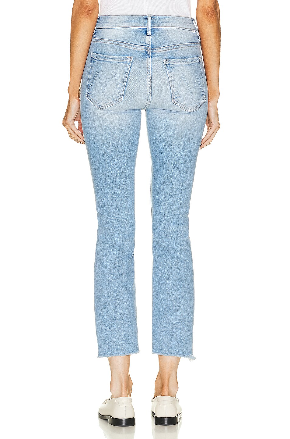 MOTHER Insider Crop Step Fray in Limited Edition | FWRD