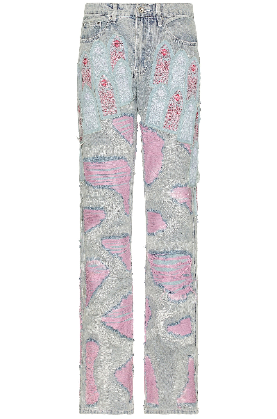 Who Decides War by Ev Bravado Coliseum Fusion Slim Denim Jean in Sky ...