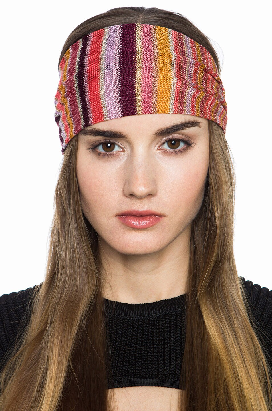 Missoni Headband in Coral | FWRD