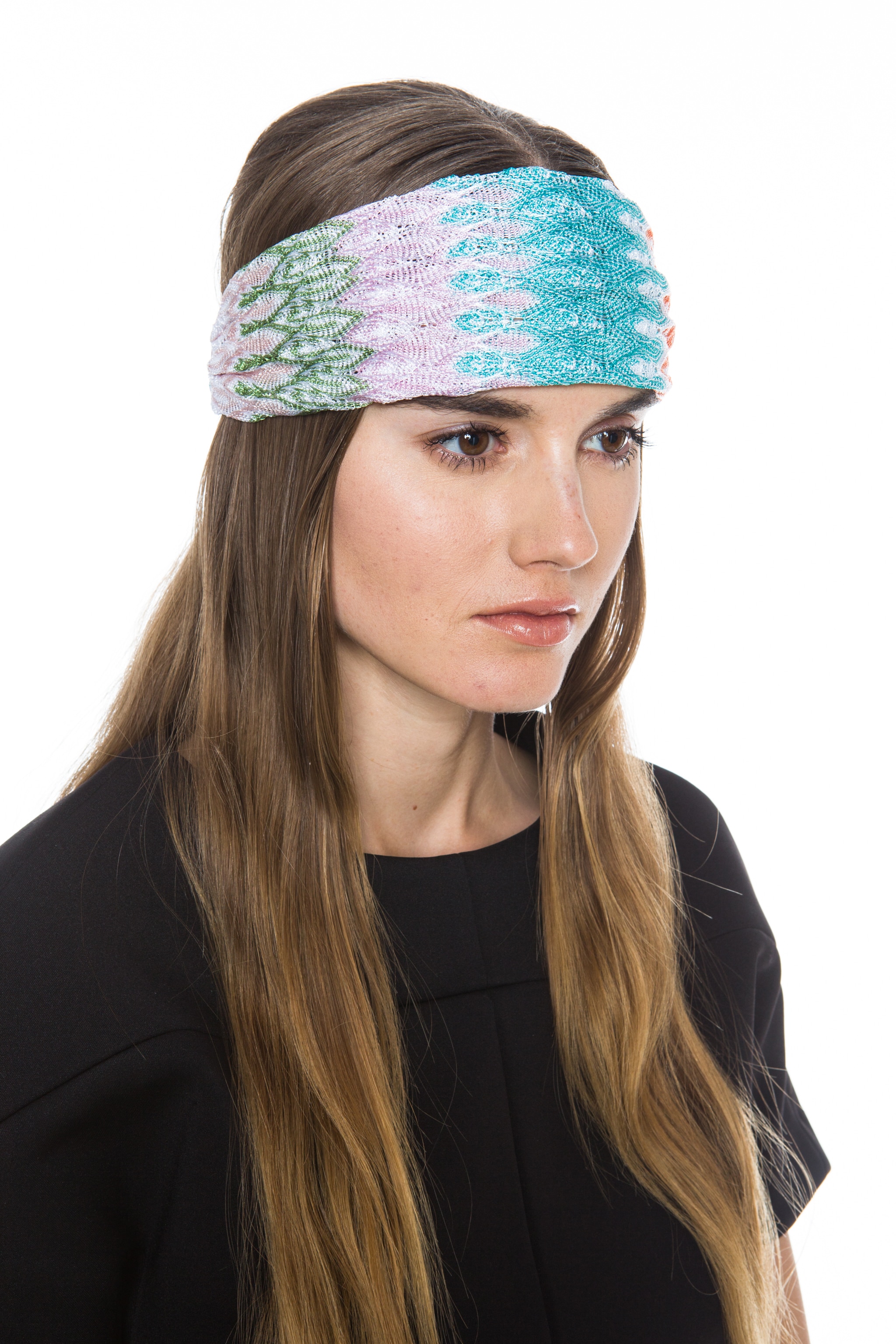 Missoni Headband in White Multi | FWRD