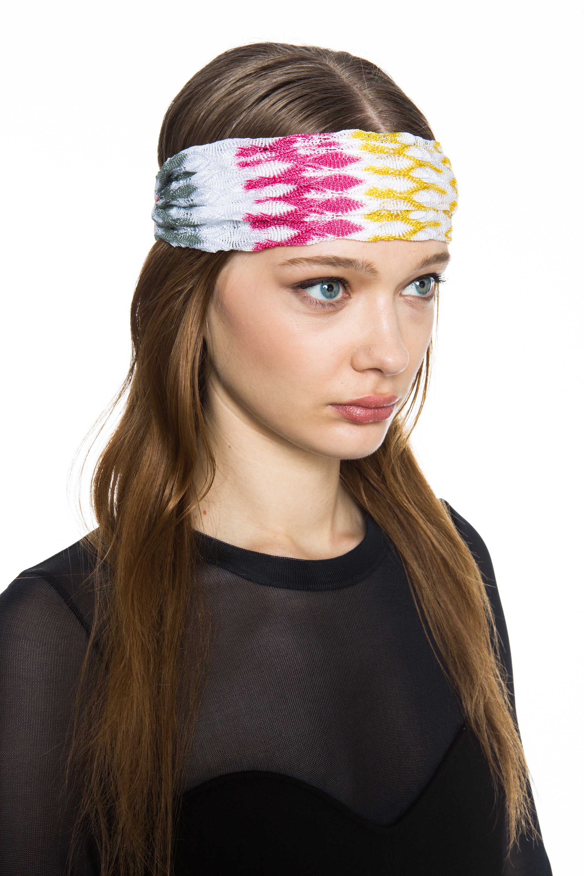 Missoni Headband in White Multi | FWRD