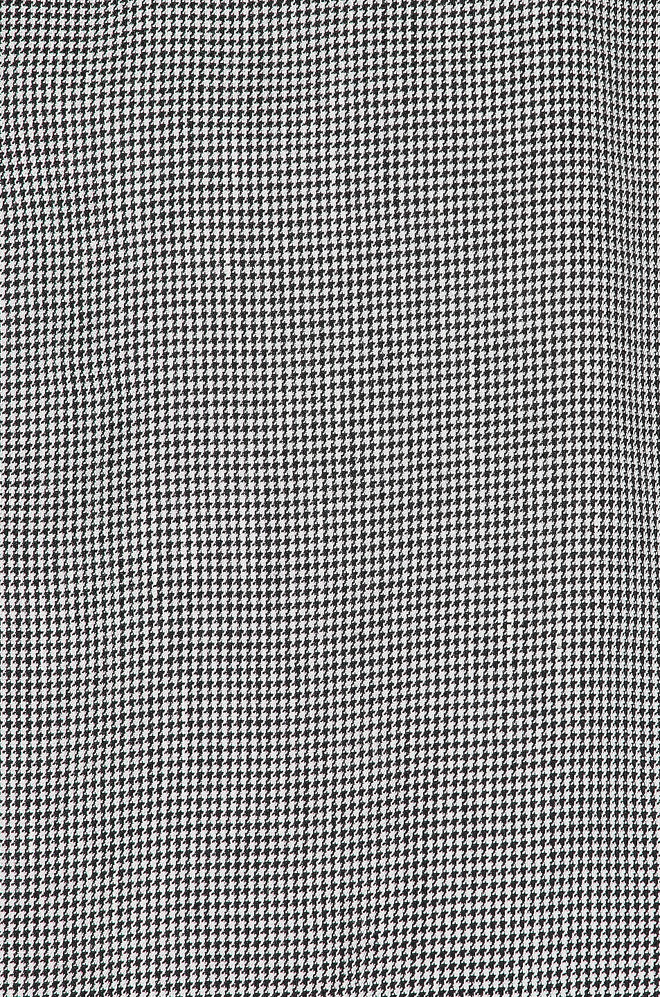 MATTHEW BRUCH Apron Mini Dress in Black Houndstooth | FWRD