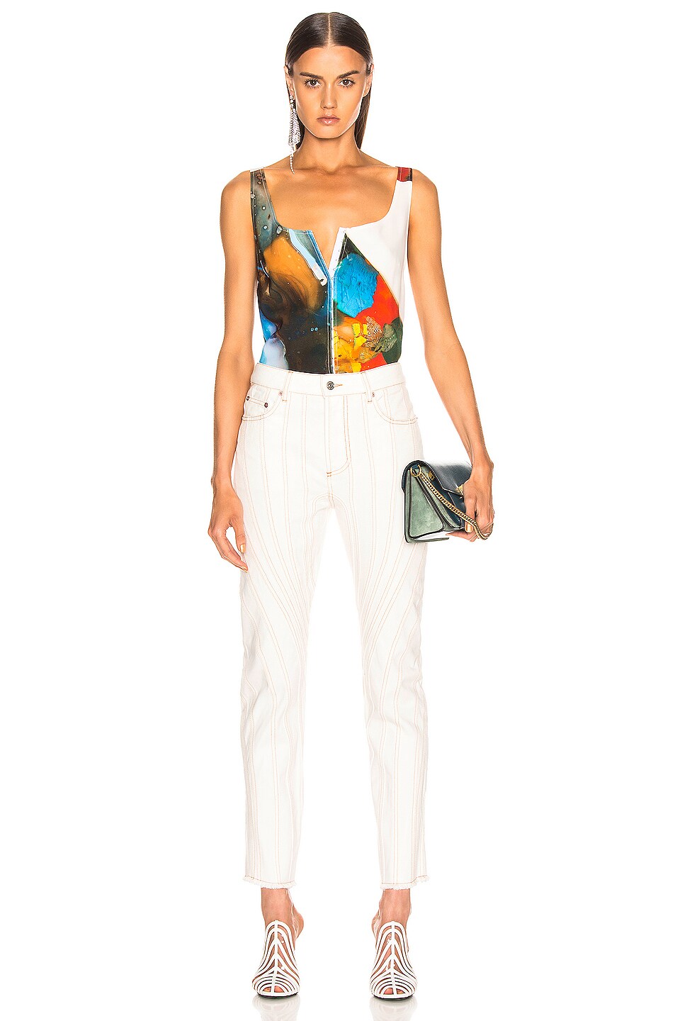 Mugler Abstract Top in Multi | FWRD