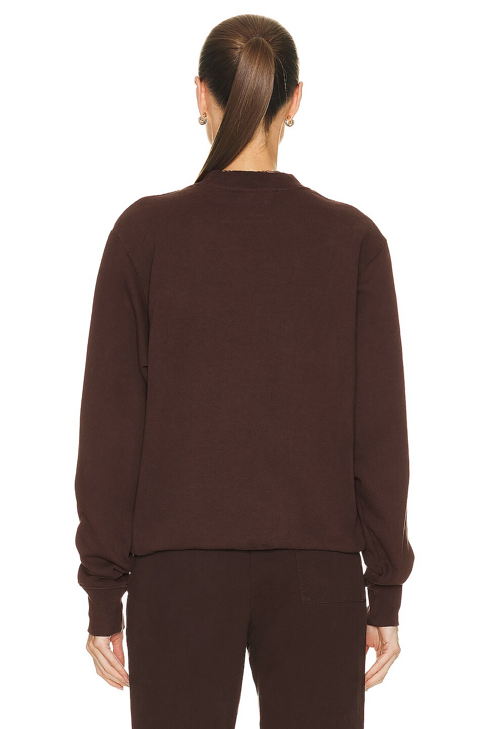 Museum of Peace and Quiet Etched Sweater in Brown | FWRD