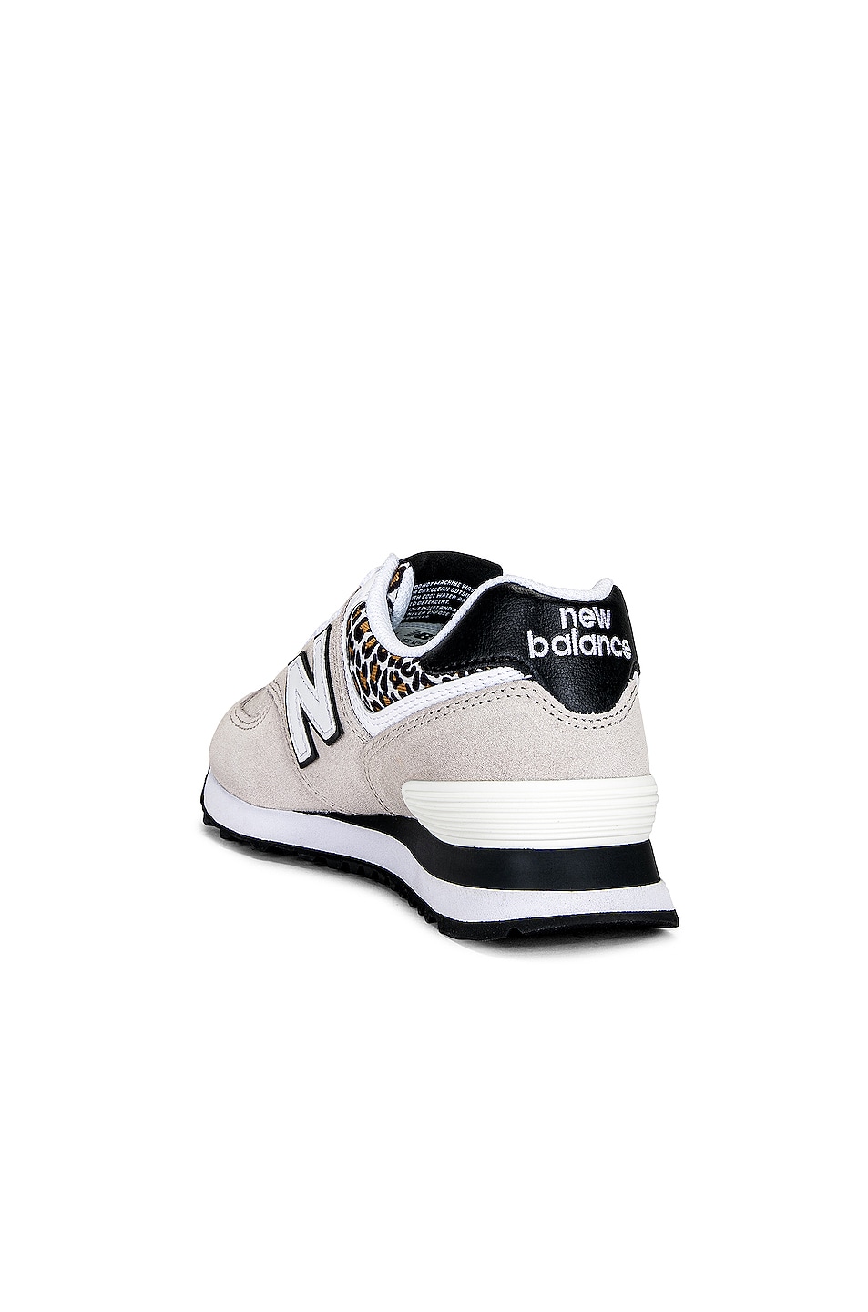 New Balance 574 Sneakers in Grey & Black | FWRD