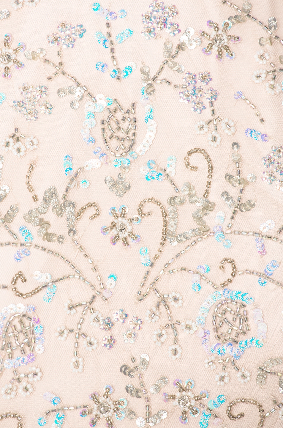 Needle & Thread Constellation Lace Dress in Petal Pink | FWRD
